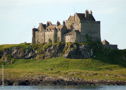 "duart castle, isle of mull - clan maclean-scotland" Stock photo and ...