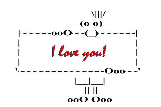 Ascii I Love You