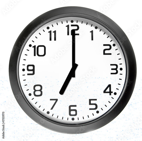 "7h" photo libre de droits sur la banque d'images Fotolia.com - Image ...