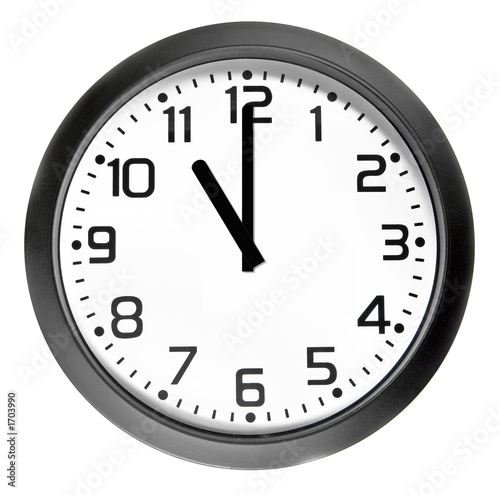 "11h" photo libre de droits sur la banque d'images Fotolia.com - Image ...