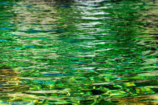 Emerald Green Water