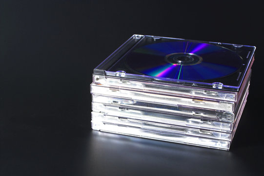 Pile Of Cd Cases