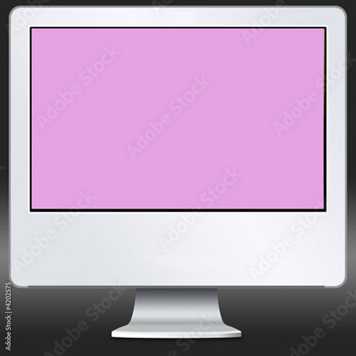 "Monitor de PC (rosa)" Stock photo and royalty-free images on Fotolia ...