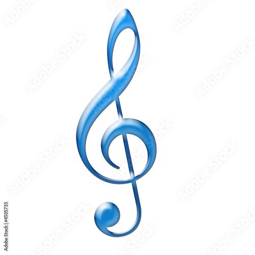 "clé de sol" photo libre de droits sur la banque d'images Fotolia.com ...