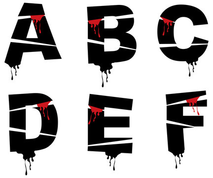 Dripping Blood Letters Images – Browse 2,479 Stock Photos, Vectors, and ...
