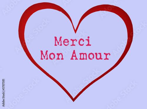 "Merci Mon Amour" Stock photo and royalty-free images on Fotolia.com ...