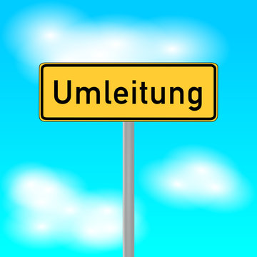 Umleitung-Verkehrszeichen Bilder – Durchsuchen 3 Archivfotos ...