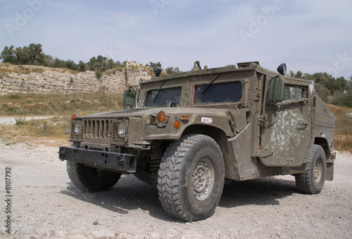 "The Israeli army armored jeep" Stock photo and royalty-free images on ...