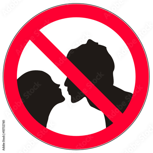"No Kiss Please!" Stock image and royalty-free vector files on Fotolia ...