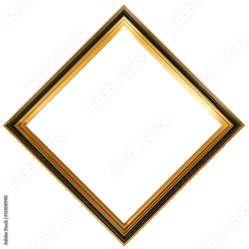 "Diamond shaped antique picture frame" Stock photo and royalty-free ...