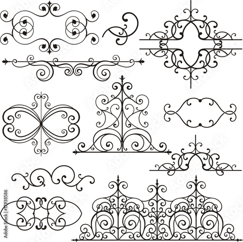 Ornamental Wrought Iron Patterns Decorate Your Wrought Iron Fence by ...
