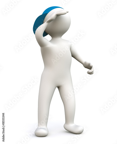 "3D Man Searching" Stock photo and royalty-free images on Fotolia.com ...