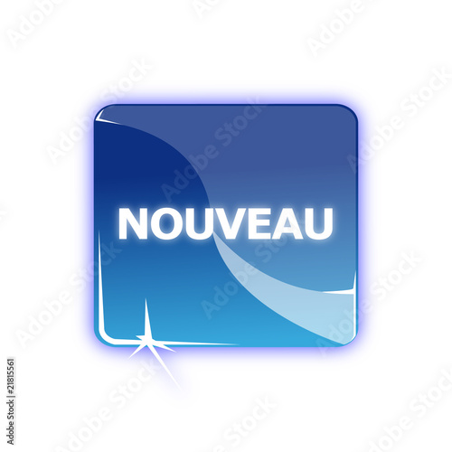 "Picto nouveau - Icon french new" fichier vectoriel libre de droits sur ...