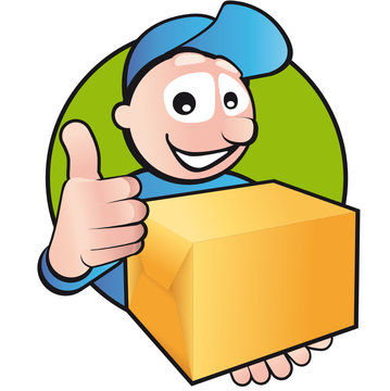 Fotos, lizenzfreie Bilder, Grafiken, Vektoren und Videos von Paketbote ...