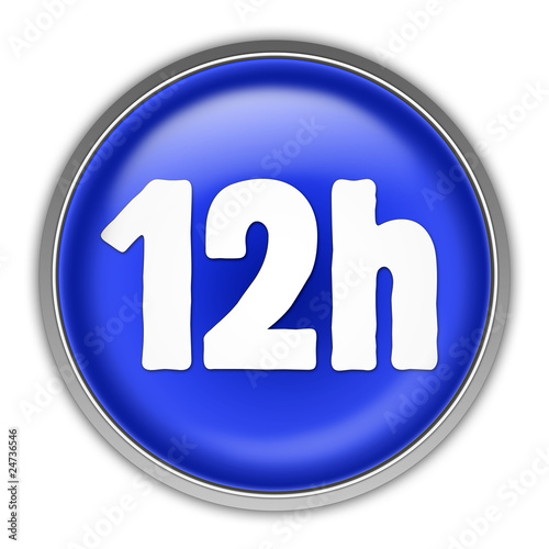 "12h Button" photo libre de droits sur la banque d'images Fotolia.com ...