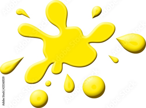 "Yellow Paint Splodge" Stock photo and royalty-free images on Fotolia ...