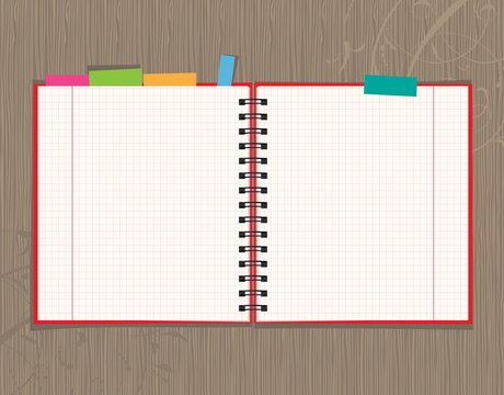 Open Notebook Cartoon Images – Browse 10,650 Stock Photos, Vectors, and ...