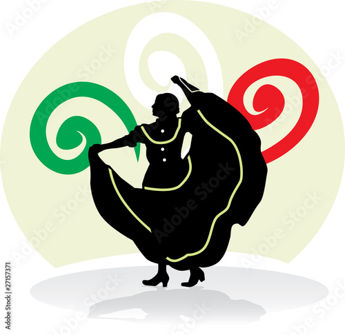 "Mexican folklore dancer" Imágenes de archivo y vectores libres de ...