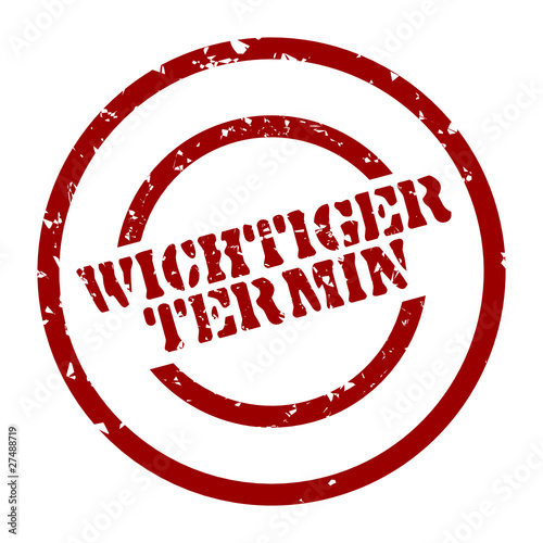 "stempel wichtiger termin I" Stockfotos und lizenzfreie Vektoren auf ...