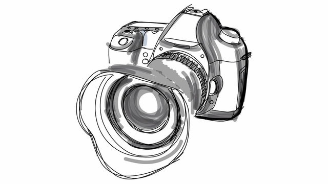 Dslr Camera Sketch Images – Browse 1,069 Stock Photos, Vectors, and ...