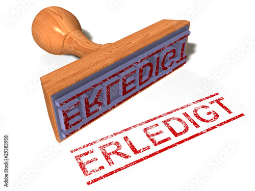 "Stempel - ERLEDIGT" Stockfotos und lizenzfreie Bilder auf Fotolia.com ...