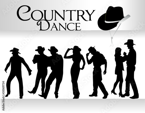 "Country Dance" fichier vectoriel libre de droits sur la banque d ...