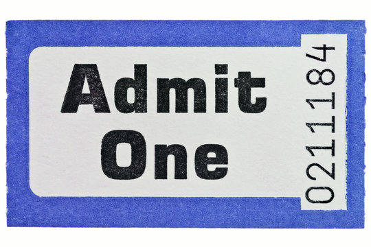 "Admit One Ticket" Images – Browse 48 Stock Photos, Vectors, and Video ...