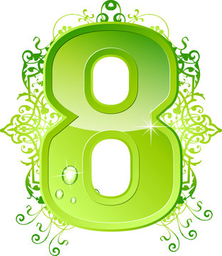 Fancy Number 8