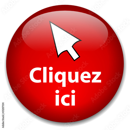 "Bouton Web "CLIQUEZ ICI" (connexion souris curseur cliquer clic)" fichier vectoriel libre de ...