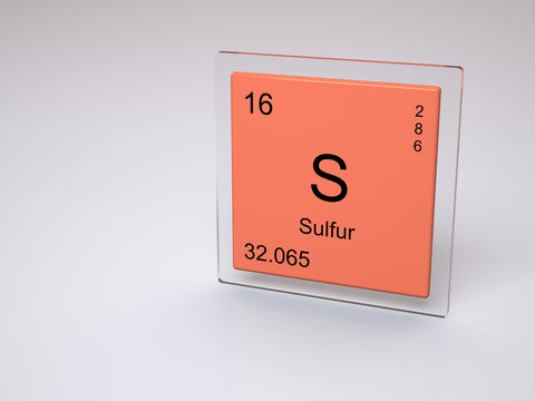 Sulfur Periodic Table Square