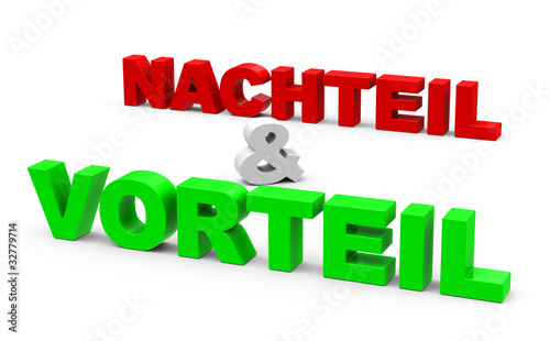 "Vor- und Nachteil" Stockfotos und lizenzfreie Bilder auf Fotolia.com ...
