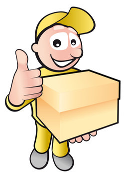 Fotos, lizenzfreie Bilder, Grafiken, Vektoren und Videos von Paketbote ...