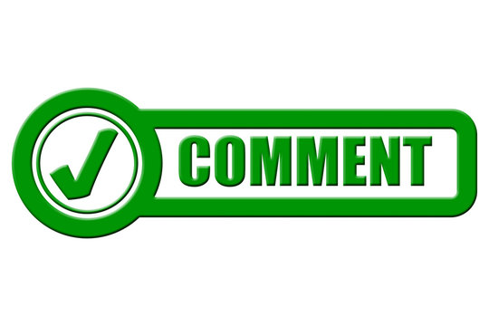 Comment Button Transparent Background