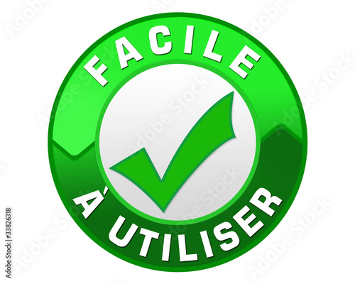 "étiquette facile à utiliser" photo libre de droits sur la banque d ...