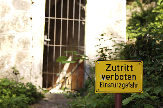 "Zutritt Verboten" Images – Parcourir 622 le catalogue de photos ...