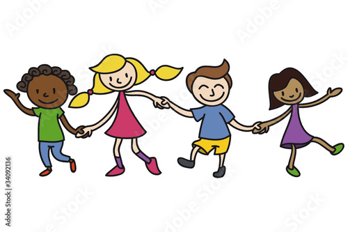 "Kinder, Freundschaft" Stockfotos und lizenzfreie Vektoren auf Fotolia ...