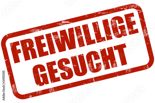 "Grunge Stempel rot FREIWILLIGE GESUCHT" Stockfotos und lizenzfreie ...