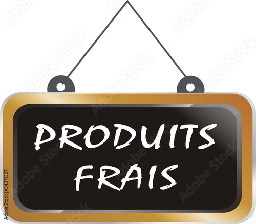 "pancarte bois produits frais" fichier vectoriel libre de droits sur la ...