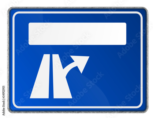 "Autobahnschild Abfahrt" Stockfotos und lizenzfreie Vektoren auf ...