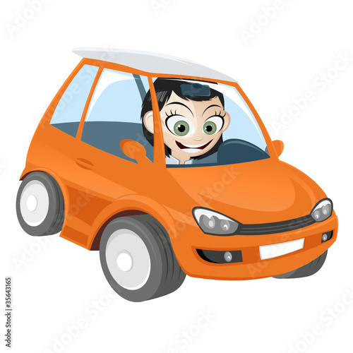 "cartoon auto lustig" Stockfotos und lizenzfreie Vektoren auf Fotolia ...