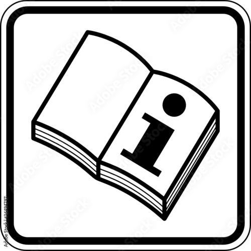 "Handbuch Bedienungsanleitung lesen Schild Zeichen" Stockfotos und ...