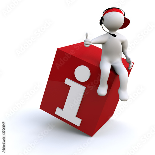 "3D Man Operator" Stockfotos und lizenzfreie Bilder auf Fotolia.com ...