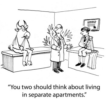 Conflict Management Cartoon