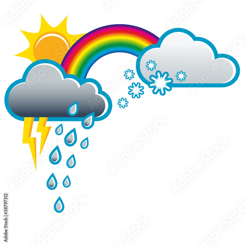 "Alle Wetter, Wetterbericht, Illustration" Stockfotos und lizenzfreie ...