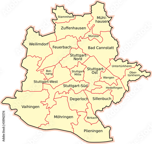 Stuttgart West Postleitzahl