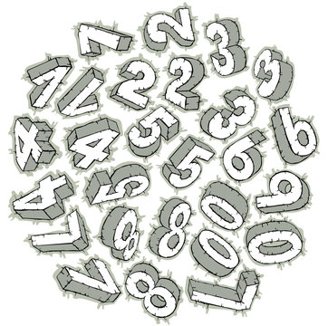 "Hand Drawn Numbers" Images – Browse 666 Stock Photos, Vectors, and ...