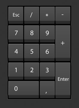 Type Number Pad
