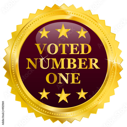 "Voted Number One" Stock image and royalty-free vector files on Fotolia ...