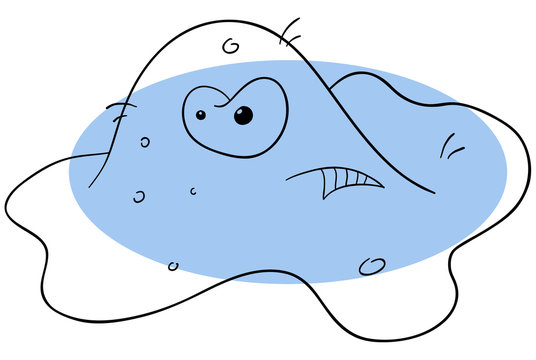 Amoeba Cartoon Drawing