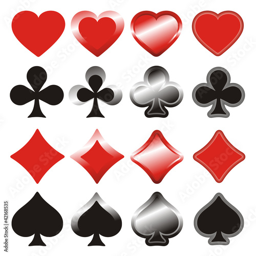 "4 Color Deck various" photo libre de droits sur la banque d'images ...